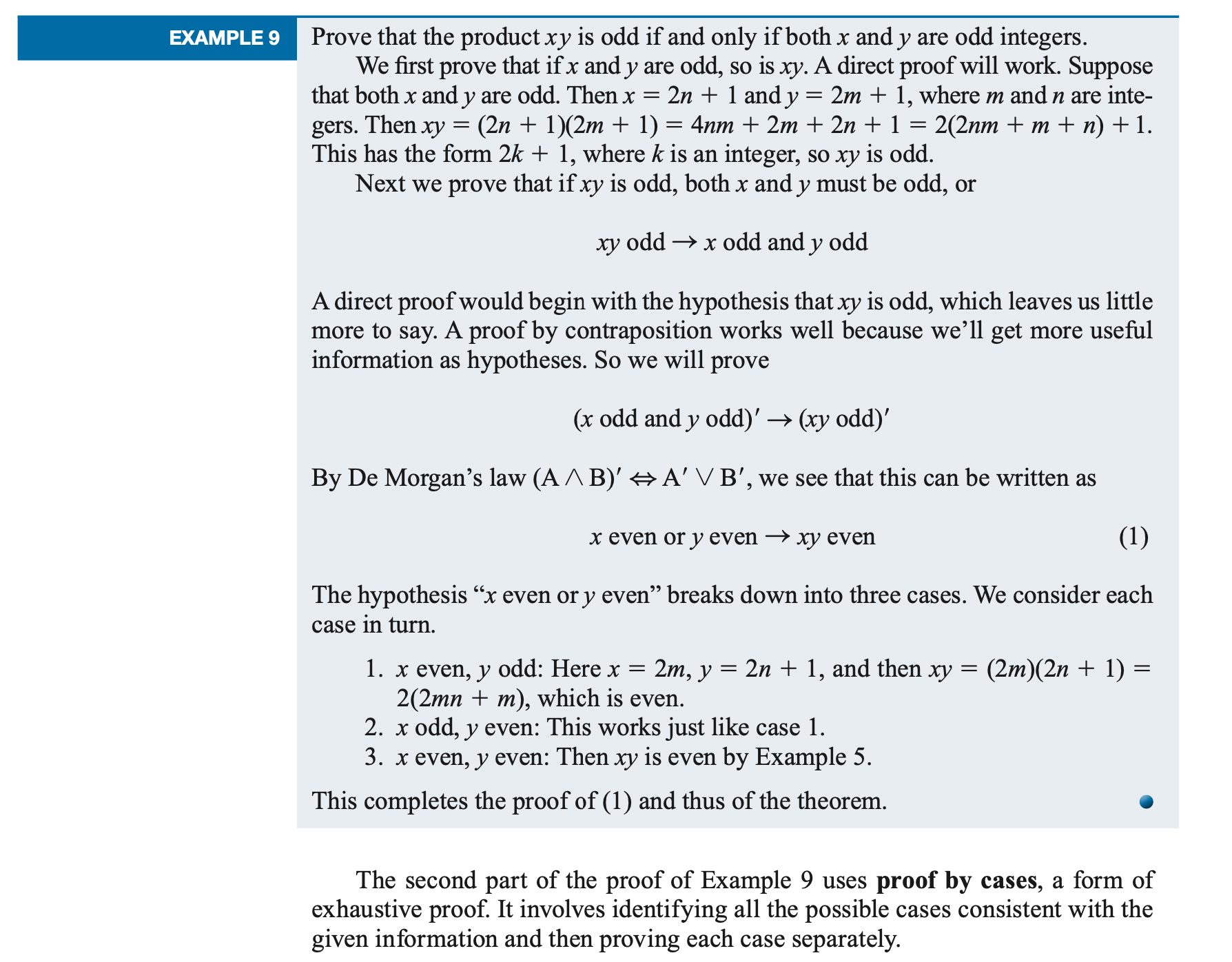 Chapter 2: Proofs, Induction